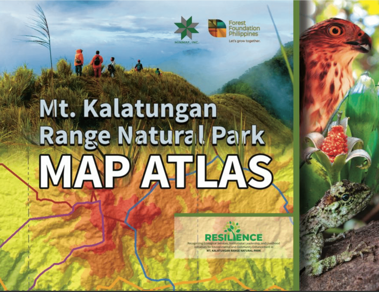 Mt. Kalatungan Range Natural Park Map Atlas - Forest Foundation Philippines