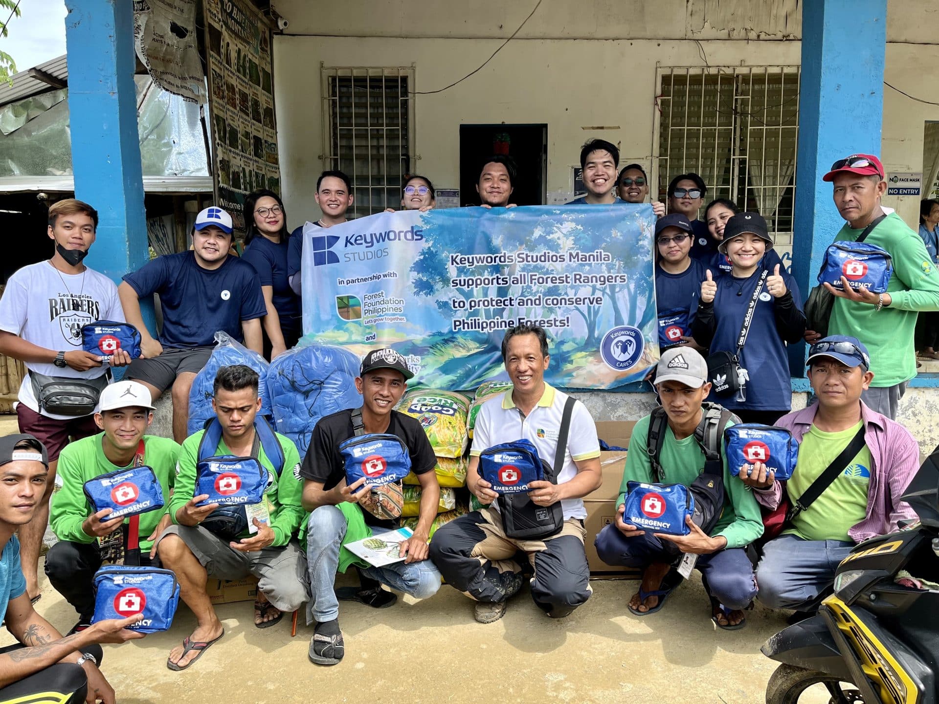 Keywords Studios Manila Donates Food and Supplies for Forest Foundation ...