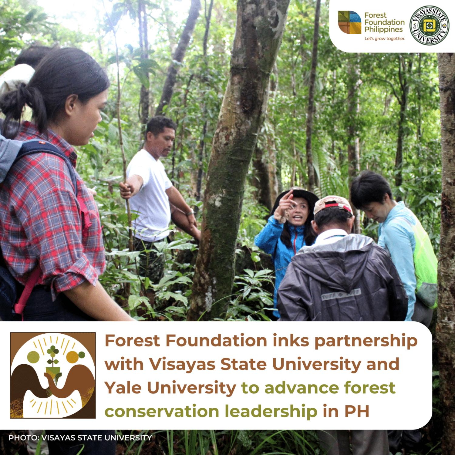 Forest Foundation Inks Partnership with Visayas State University and ...
