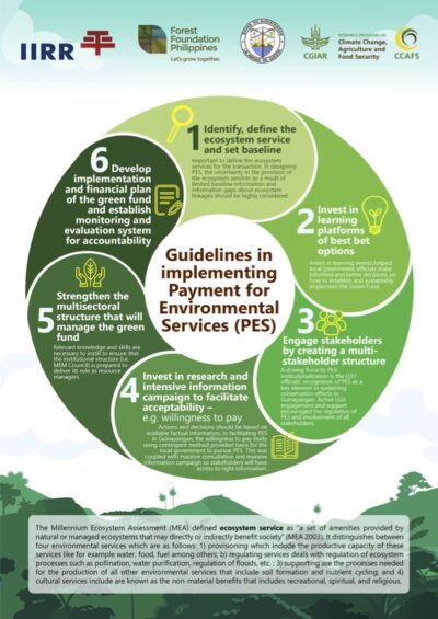 Guidelines in Implementing Payment for Ecosystem Services - Forest ...