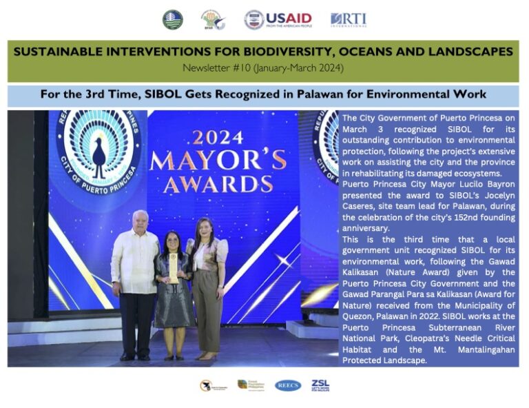 SIBOL Newsletter 10 - Forest Foundation Philippines