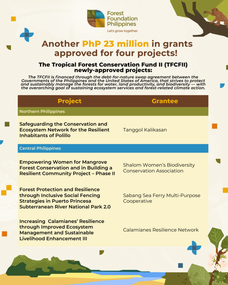 Forest Foundation Philippines Approves PhP 23 Million in Grants for ...