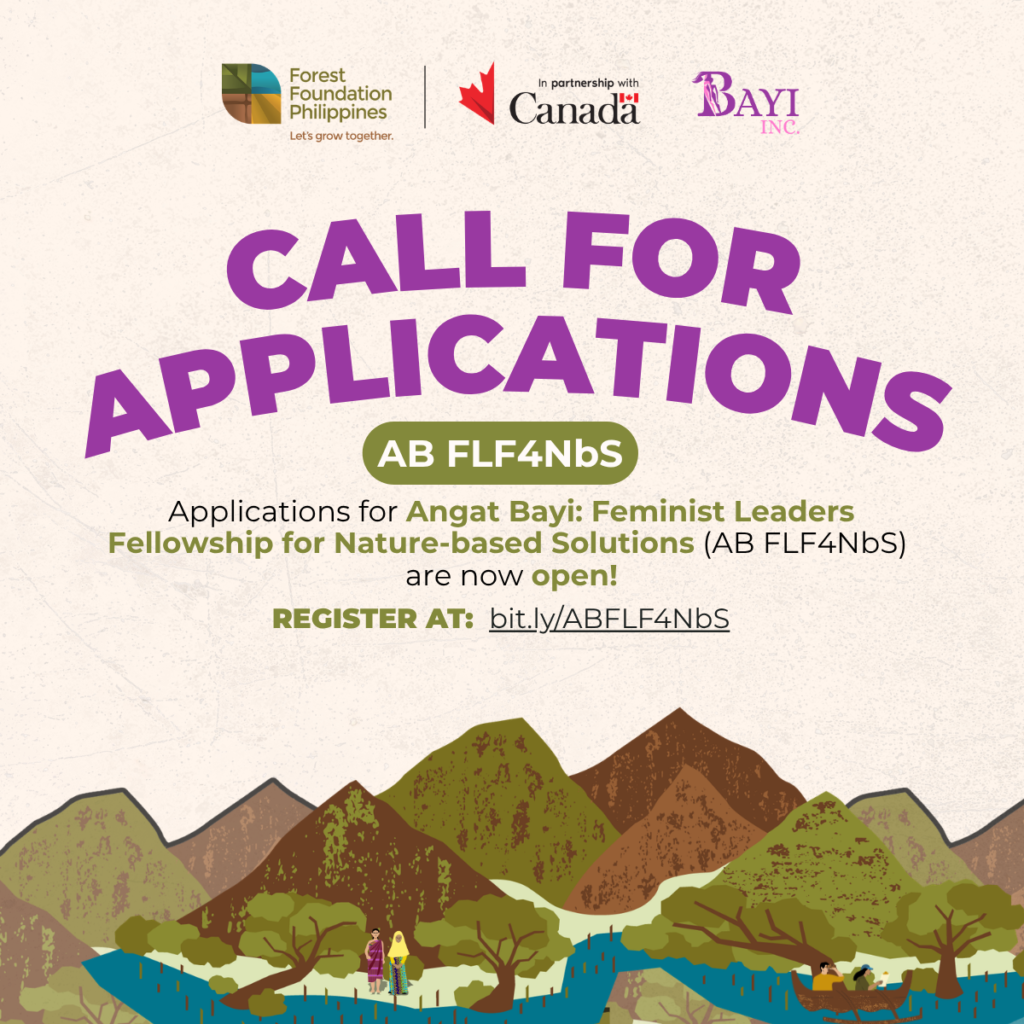 Join the Angat Bayi: Feminist Leaders Fellowship for Nature-based ...